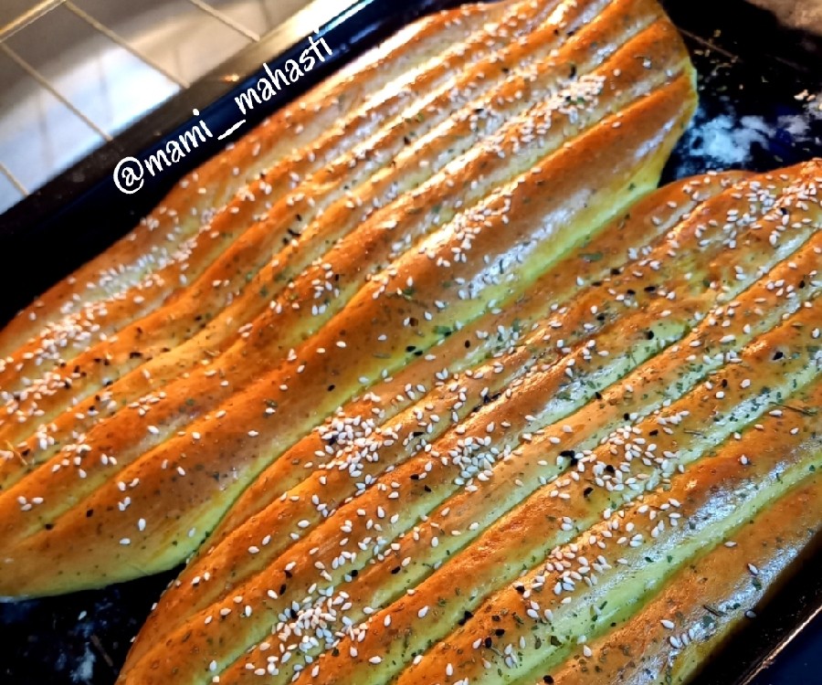 دستور پخت نان بربری فانتزی | سرآشپز پاپیون